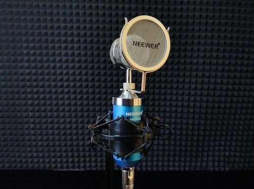 Конденсаторный микрофон Neewer NW 1500, Blue