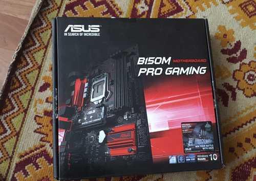 Материнская плата asus b150m pro gaming