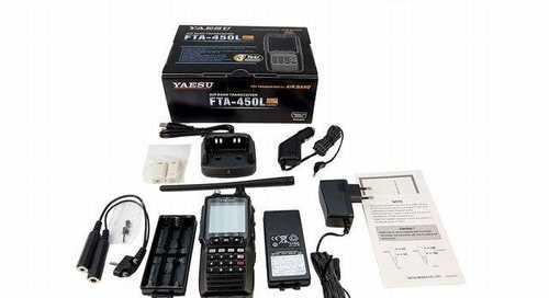 Авиационная рация Yaesu FTA-450L (Новая в коробке)