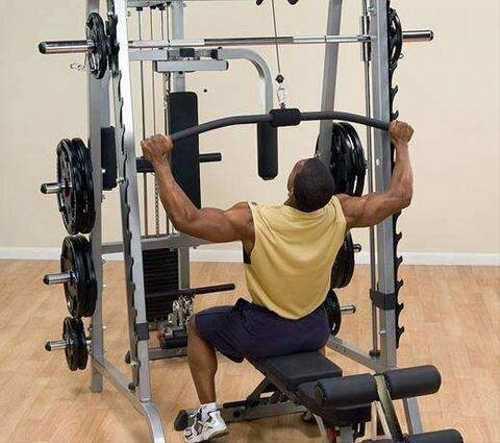 Опция верхняя тяга Body Solid GLA-348QS/GLA-348Q