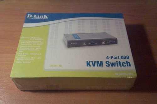 Переключатель KVM D-link dkvm-4U