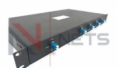Мультиплексор cwdm 1x4, 1390-1450nm, Rack