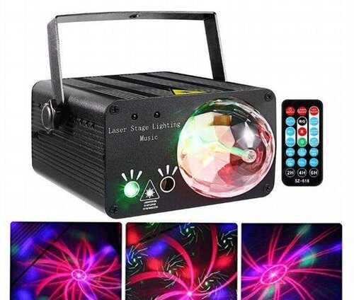 Лазерный проектор Laser Magic Ball XH-10 Bluetooth