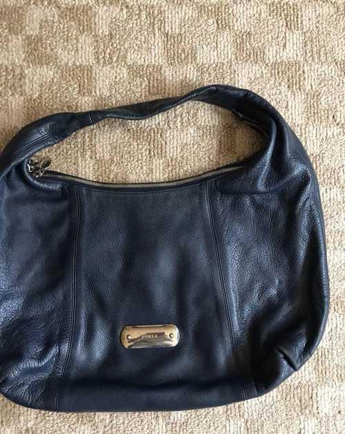 Furla синяя сумка