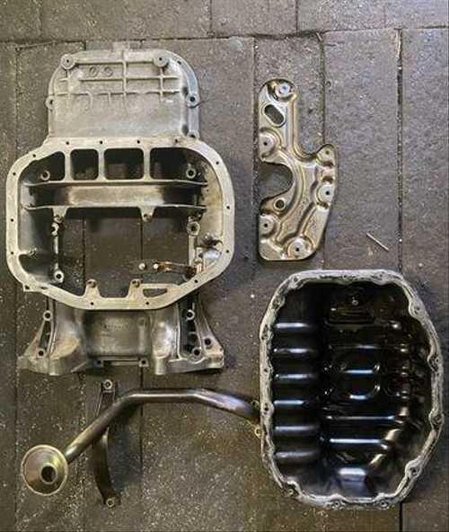 Поддон задний на 3uz-fe