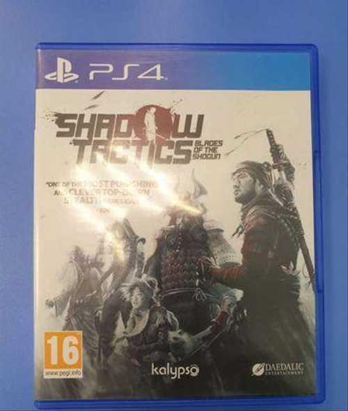 Самураи ps4 shadow tactics б/у trade-in