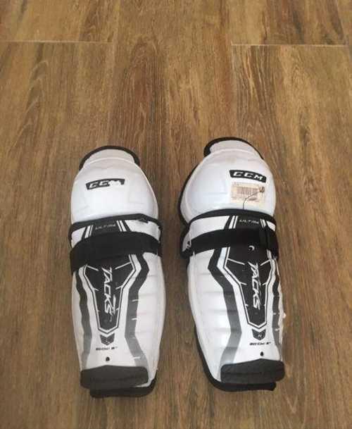 Щитки хоккейные CCM Ultra Tacks Yth (8) для детей