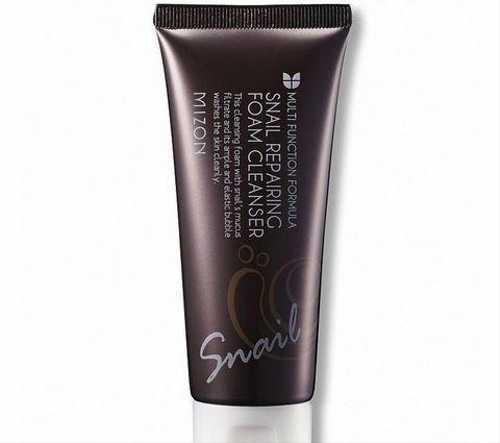 Mizon Пенка для умывания c муцином улитки Snail Repairing Foam Cleanser, 60 мл