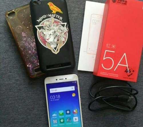 Телефон Xiaomi redmi 5a 3/32gb 2sim 4G