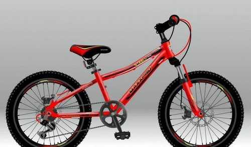 Велосипед 20 maxxpro stelly ultra красный