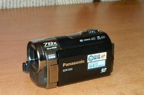 Panasonic SDR-S50, запись SD, оптический Zoom х78