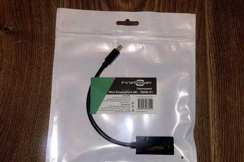 Переходник FinePower mini DisplayPort - hdmi, 0.2
