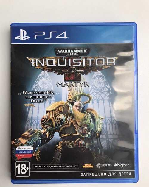 Игра для PS4 - Warhammer 40.000: Inquisitor Martyr
