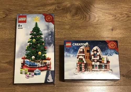 Новогодние Lego наборы 40337 40338 60235 30573 от