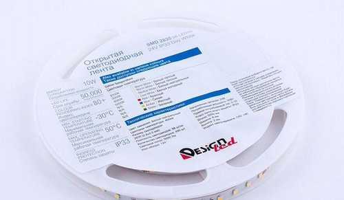 Лента светодиодная DesignLed, 2835, 98 LED/м, 24V