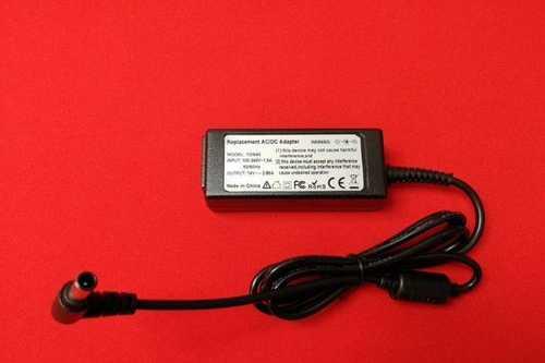 074033 Блок питания для монитора и телевизора LCD 14V 2.86A (6.5x4.4 mm) 40W OEM