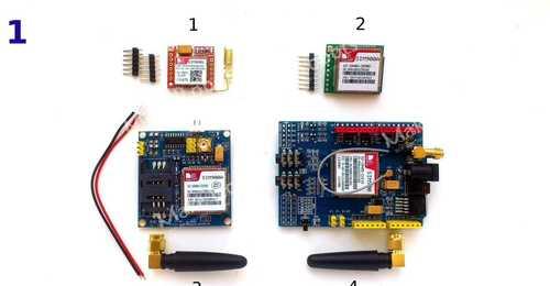 GSM и GPS модули для Arduino GSM антенны