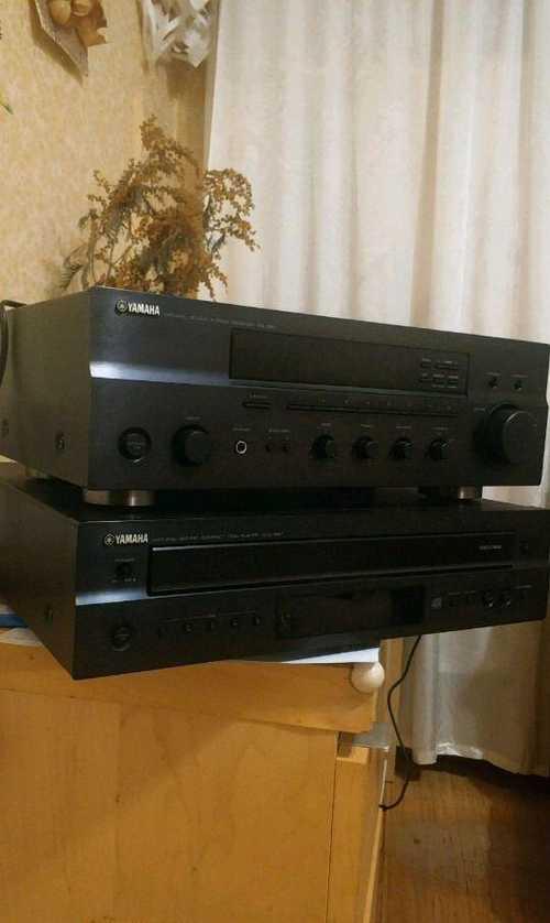 Yamaha CDC-697 CD-чейнджер и Yamaha RX-397 ресивер