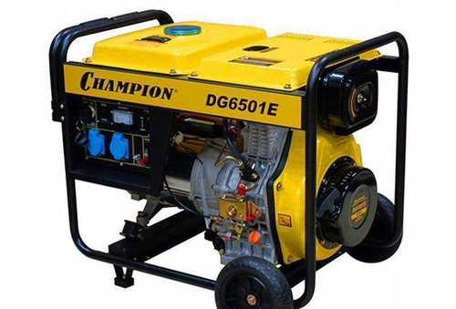 Генератор дизельный Champion DG6501E