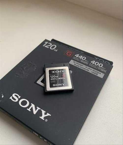 Карта XQD 120 GB