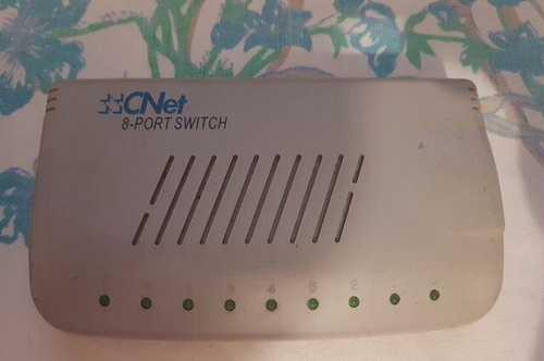 Коммутатор CNet 8-port switch