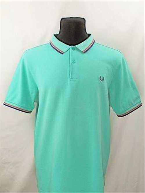 Fred Perry Мужская футболка-поло, XL, Бирюзовое