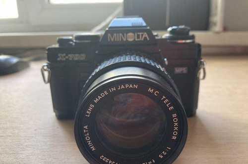 Пленочный фотоаппарат minolta X700