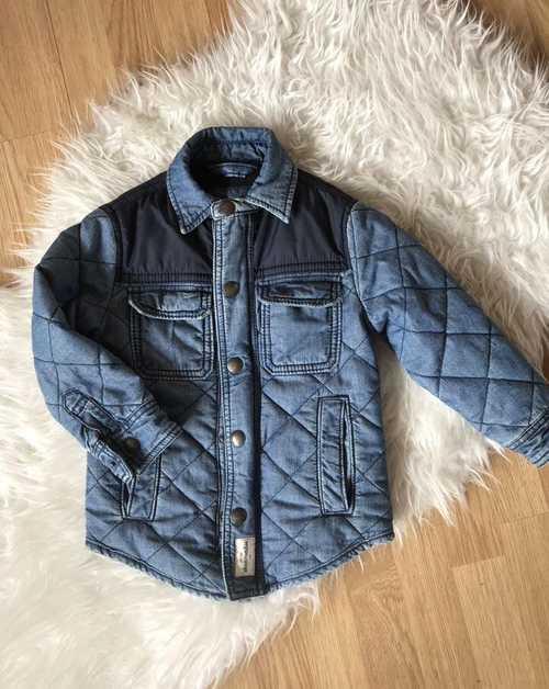 Куртка джинсовая утеплённая Abercrombie & Fitch