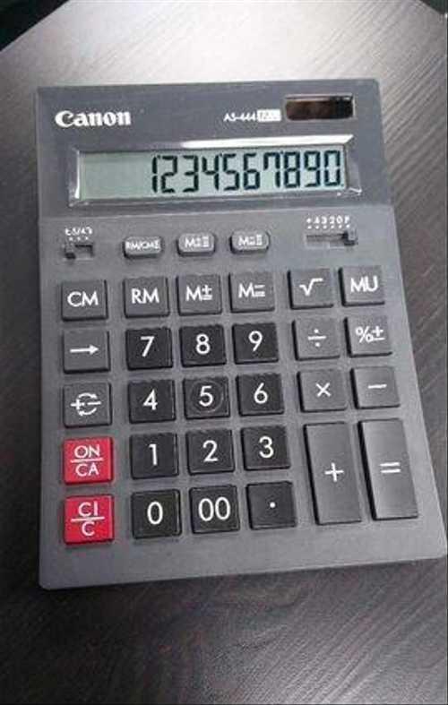 Калькулятор canon as 444