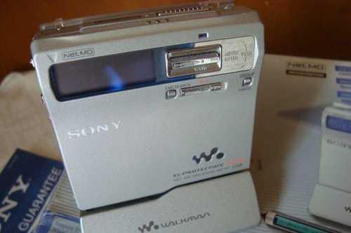 Новый минидиск Sony Minidisc MZ-N1 (Made in Japan)