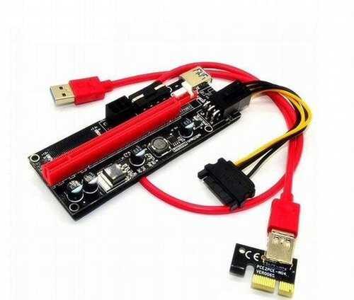 Райзеры (Riser) pci-e Ver: 009S новые запечатанные