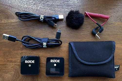 Rode wireless GO (радиосистема передачи звука)