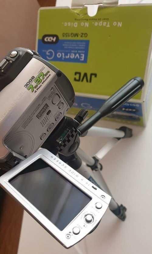 Новая видеокамера JVC Everio GZ-MG 155