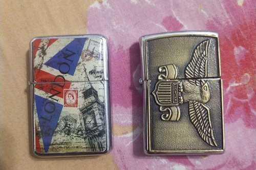 2 Зажигалки zippo
