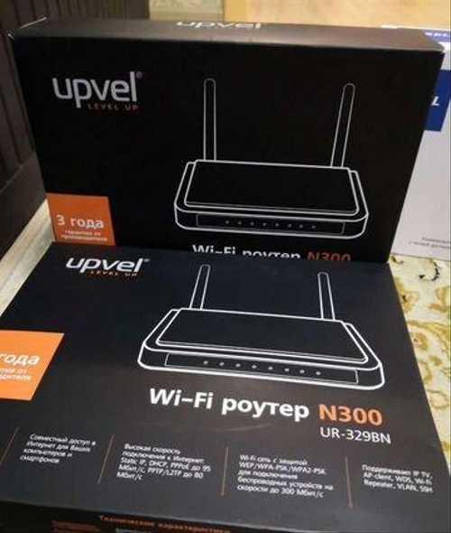 2 Wifi роутера Upvel N300