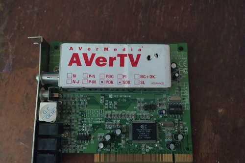 Тв тюнер tv tuner Avermedia avertv 302 aaacs pci