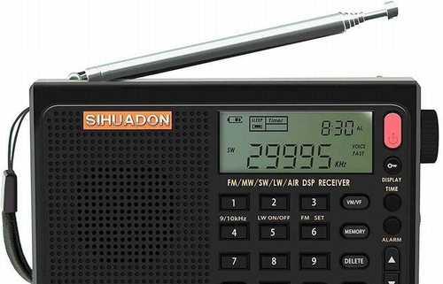 Всеволновый цифровой радиоприемник sihuadon R-108