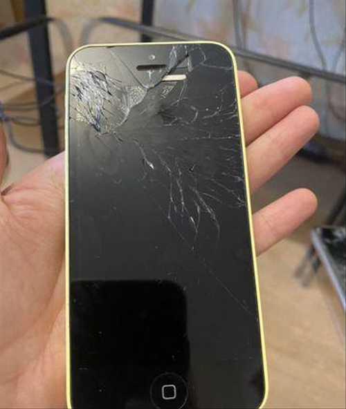 iPhone 5c на запчасти