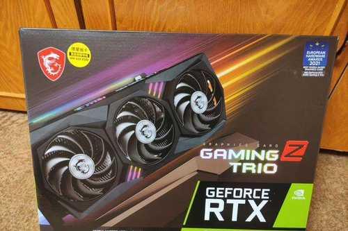 Видеокарта RTX 3080 MSI Gaming trio Z 10GB LHR
