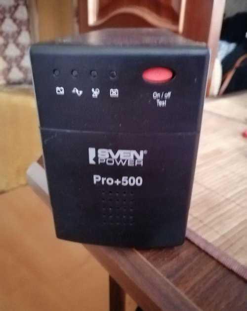 Ибп Sven power pro +500