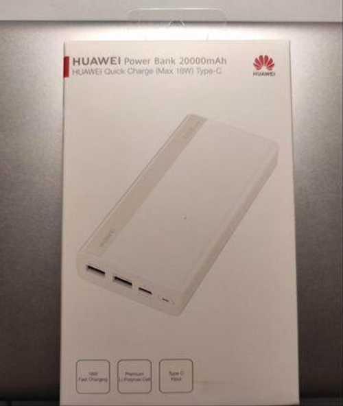 Новый аккумулятор, Huawei Power Bank CP22QC