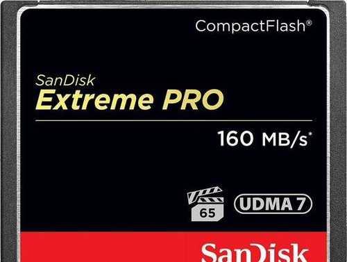 Карта памяти SanDisk Extreme Pro CompactFlash 160M