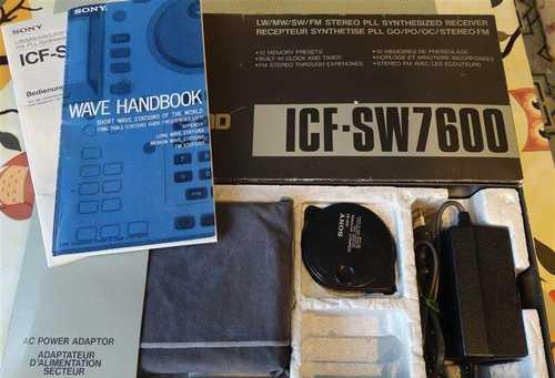 Радиоприемник Sony ICF-SW7600 в упаковке