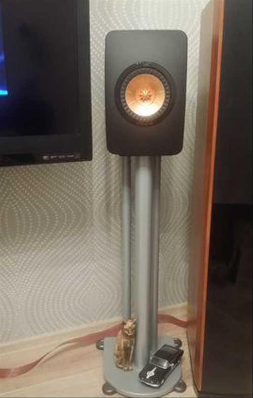 KEF LS 50 + стойки atacama состояние новых гаранти
