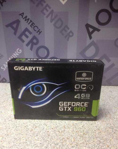 Видеокарта Gigabyte GeForce GTX960 4Gb