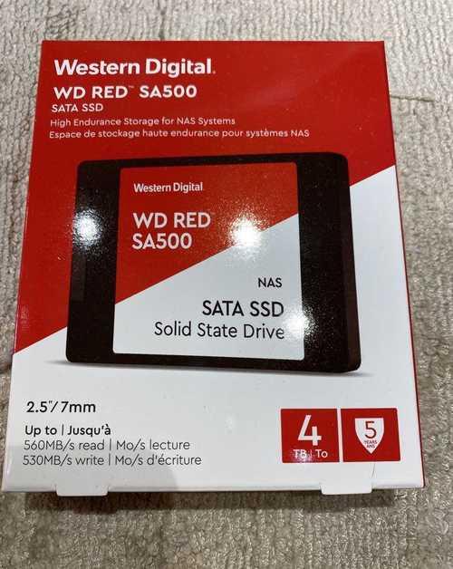 Western Digital WD Red SA500 NAS SSD 4 TB