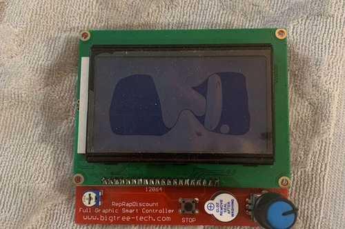 Экран 3d принтер 3D Printer 12864 LCD