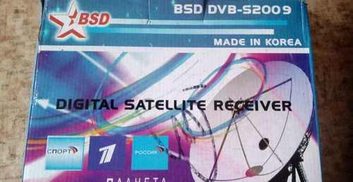 Спутниковый ресивер BSD-DVB-S 2009