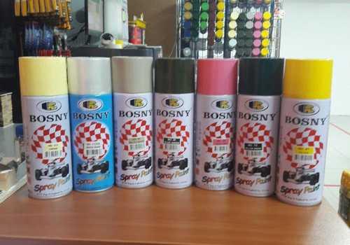 Bosny Spray Paint Краска аэрозольная в ассортимент