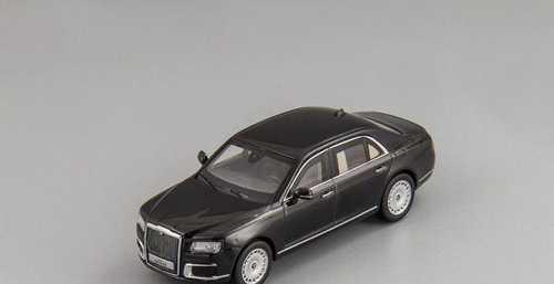 Aurus senat S600 бронированный, черный 1:43